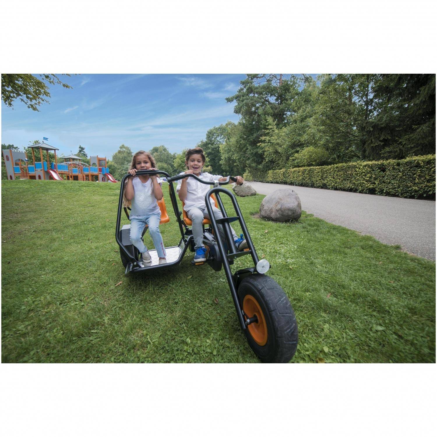 Kart à Pédales 2 personnes Duo Chopper Berg