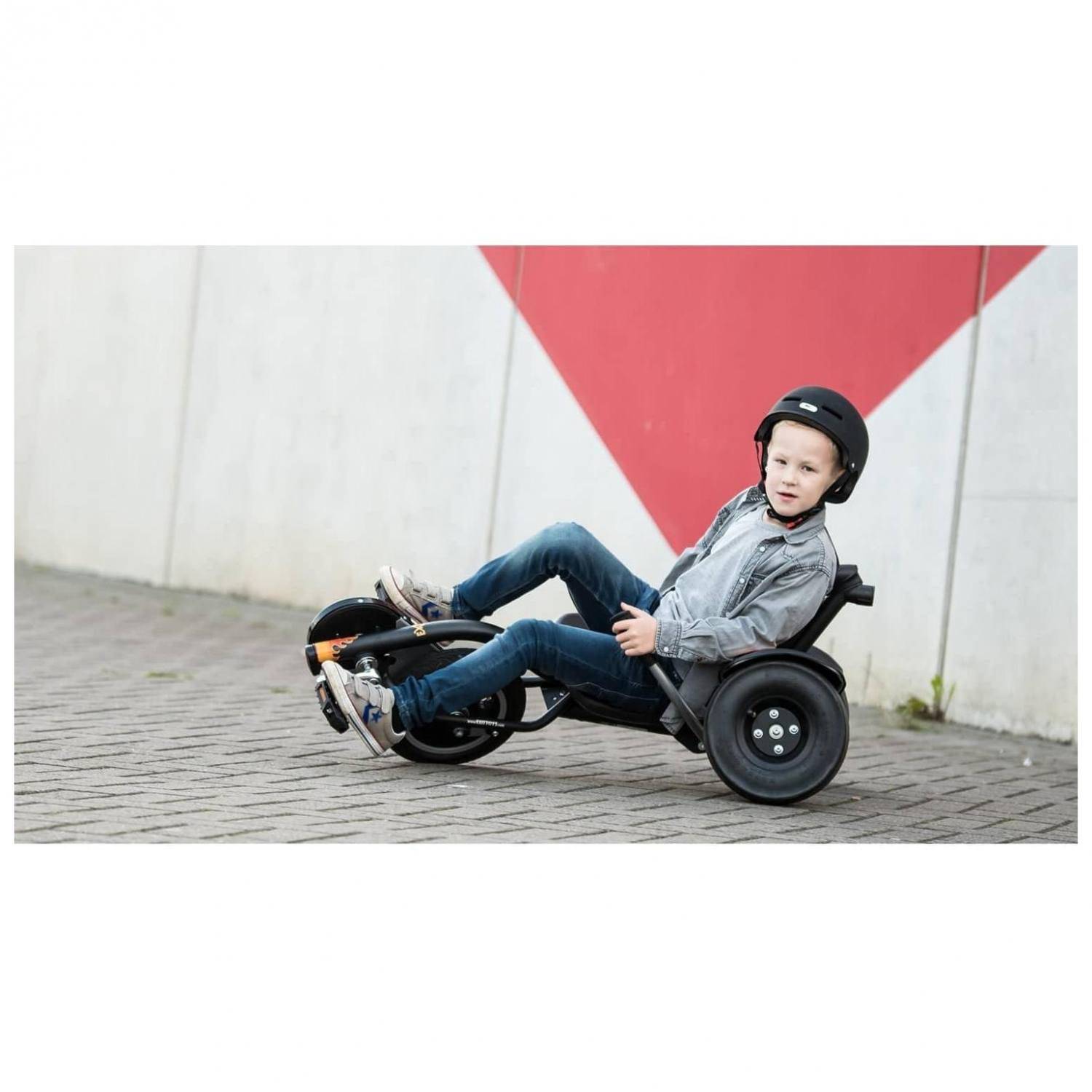 Kart à pédales Street Racer Rocker Fire